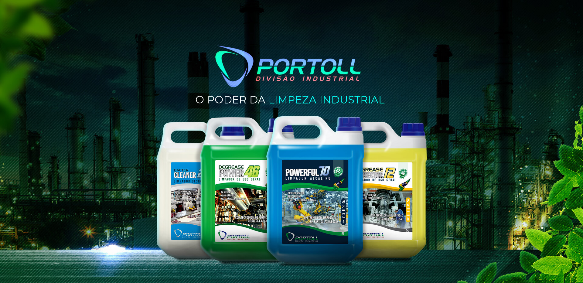 Portoll – O Poder da limpeza em suas mãos